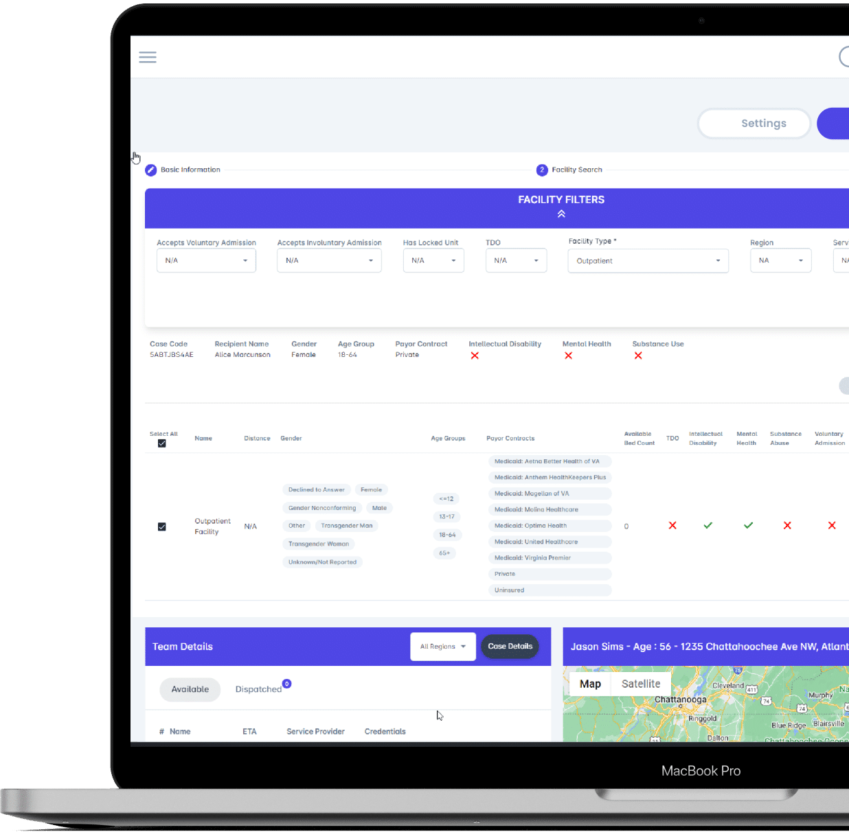 Real-Time Bed Registry - Behavioral Health Link